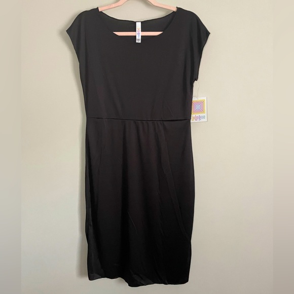 LuLaRoe | Intimates & Sleepwear | Lularoe Solid Black Slip Dress | Poshmark